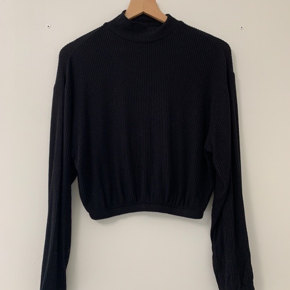 Garage | Tops | Garage Long Sleeve Black | Poshmark